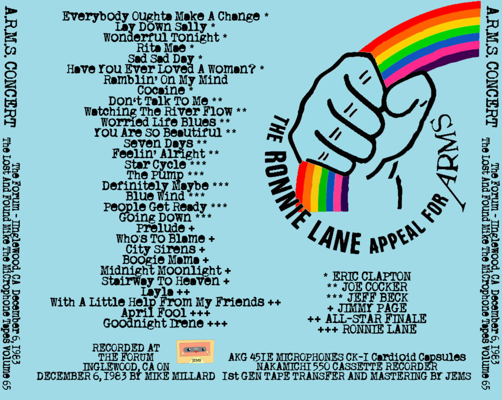 ARMS Concert LA Forum 1983 - Heart of Markness