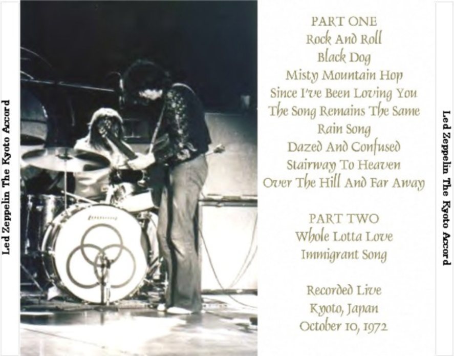 Led Zeppelin: Kyoto 1972 Speed Corrected - Heart of Markness
